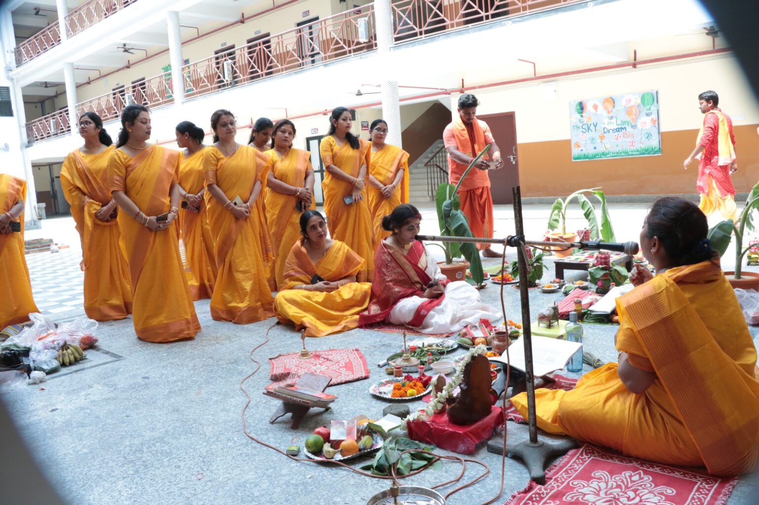 GRIHA PRAVESH in our new campus of TIGPS, Mankundu | TIGPS Mankundu